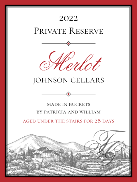 Personalized and Custom Wine Labels - Stoney Creek Wine Press