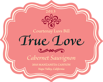Romantic Wine Labels